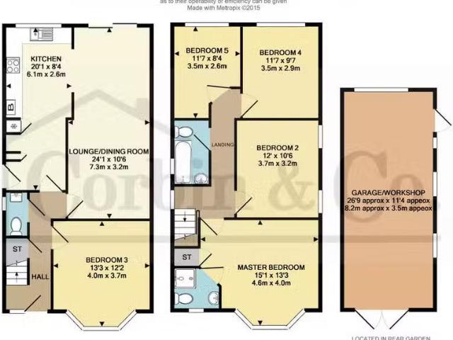 Rental! 5 bedroom detached house for rent in Cherford Road, Bo.