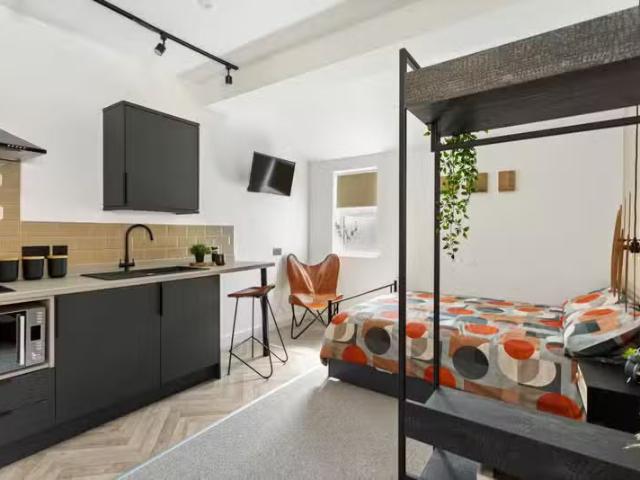 Unique 1 BA Studio flat for rent in Studio 3, Breedon Hill Roa.