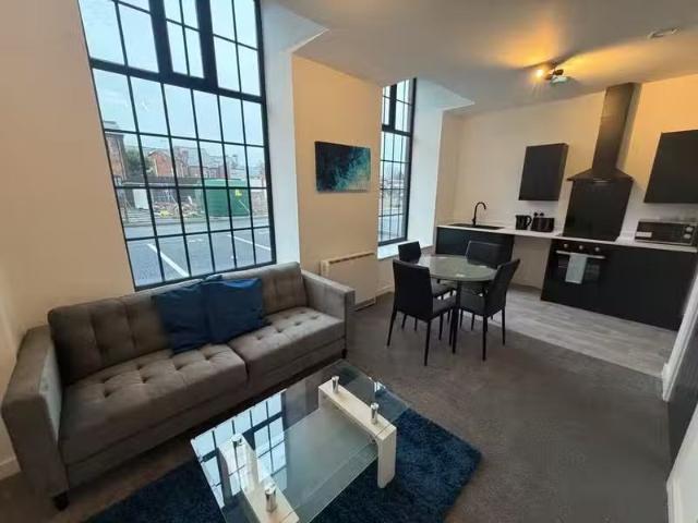 Cozy 1 BA 1 bedroom apartment for rent in Osmaston Road, Derby.