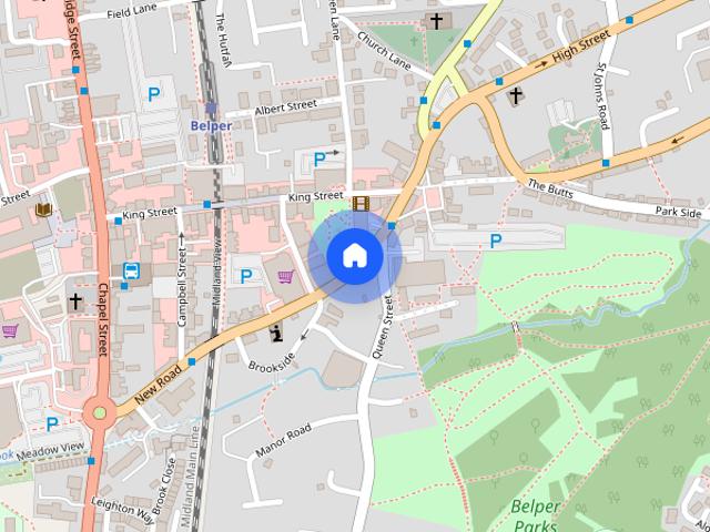 Cheapside, Belper, Derbyshire, DE56