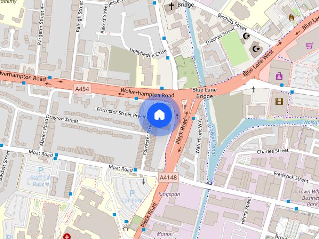 Checketts Street, Walsall, West Midlands, WS2