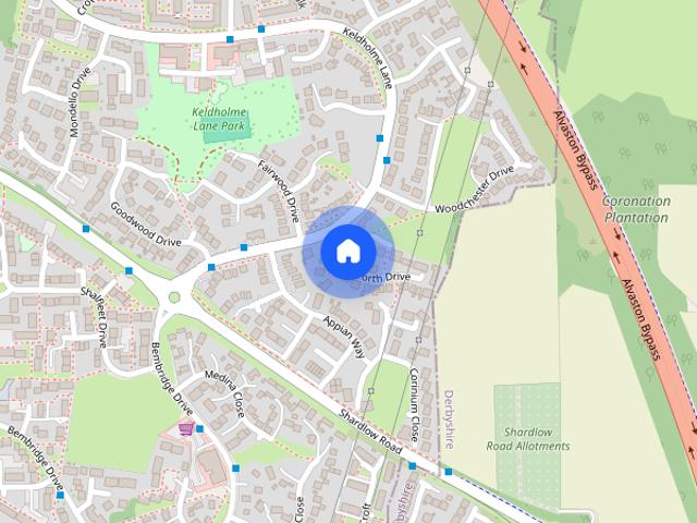 Chedworth Drive, Alvaston, Derby, Derbyshire