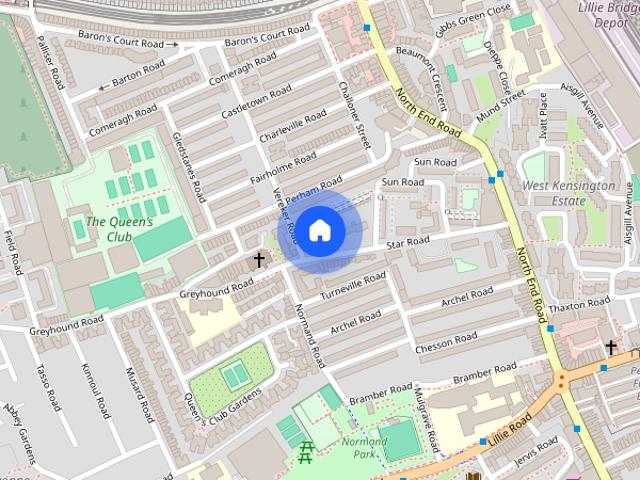 Cheesemans Terrace, Star Road, London, W14