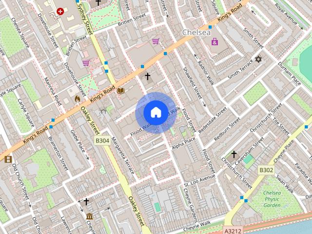 Chelsea Manor Street, Chelsea, London, SW3