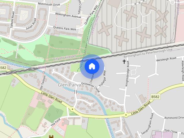 Chelsea Close, Glen Parva, Leicester