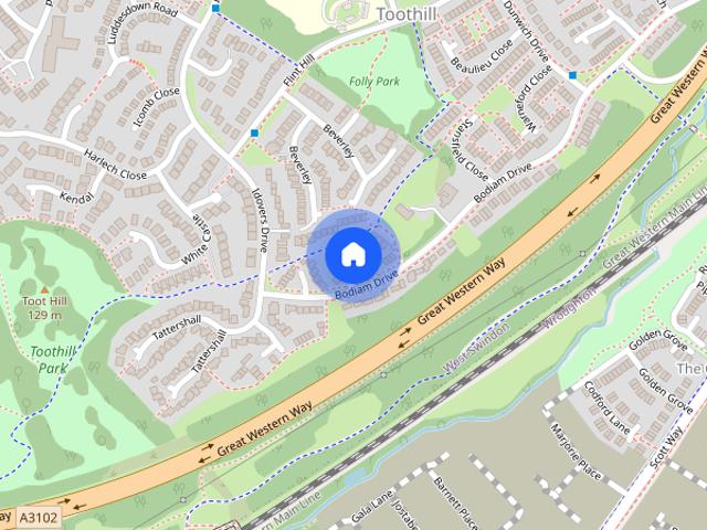 Chepstow Close, Toothill, SN5