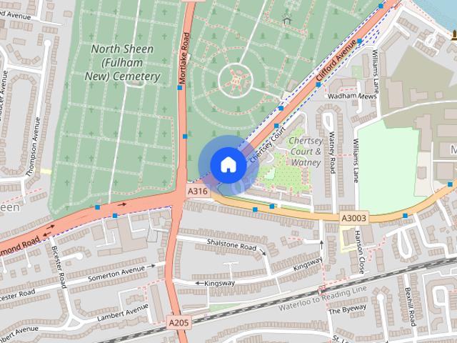 Chertsey Court, Mortlake, SW14