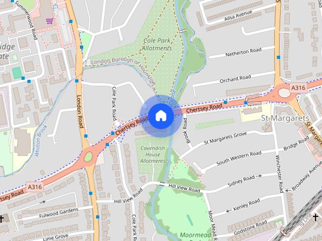 Chertsey Road, Twickenham, TW1
