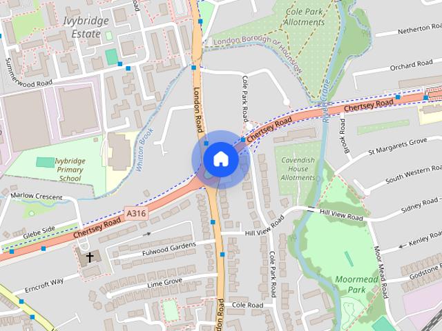 Chertsey Road, Twickenham, TW1