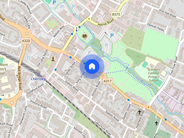 Chertsey, Surrey, KT16