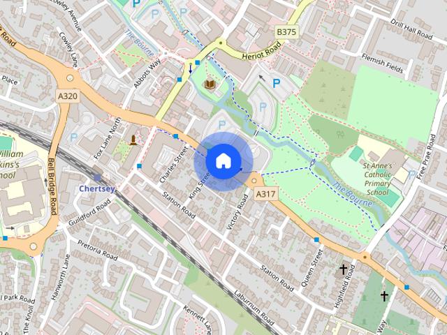 Chertsey, Surrey, KT16