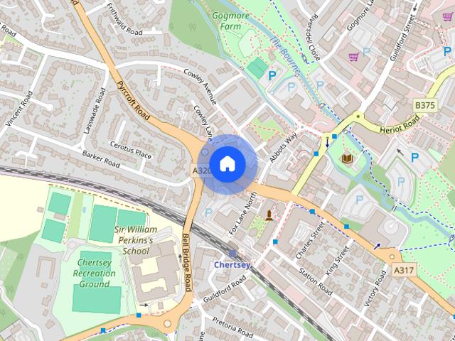 Chertsey, Surrey. KT16