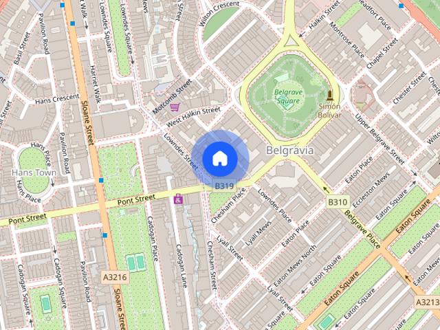 Chesham Place, Belgravia, London, SW1X