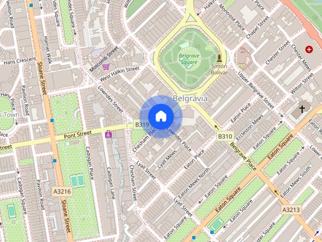 Chesham Place, Knightsbridge, SW1X