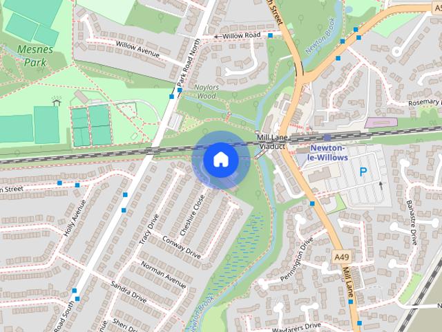 Cheshire Close, Newton le Willows, Merseyside, WA12