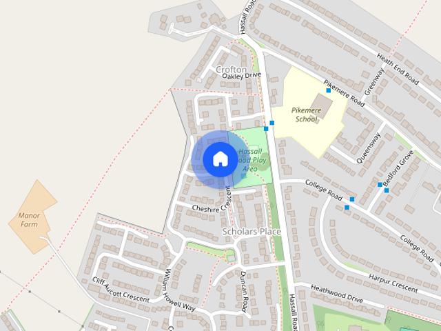 Cheshire Crescent, Alsager, Stoke On Trent