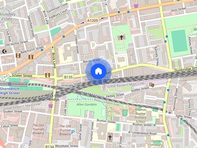 Cheshire Street, Shoreditch, London, E2