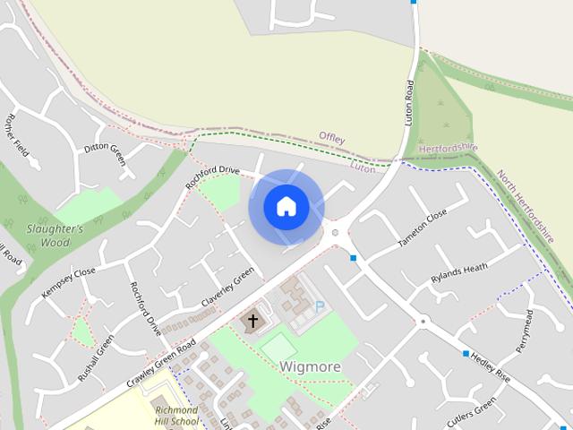 Cheslyn Close, Luton, Bedfordshire, LU2