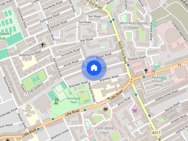 Chesson Road, West Kensington, Hammersmith and Fulham, London, W14