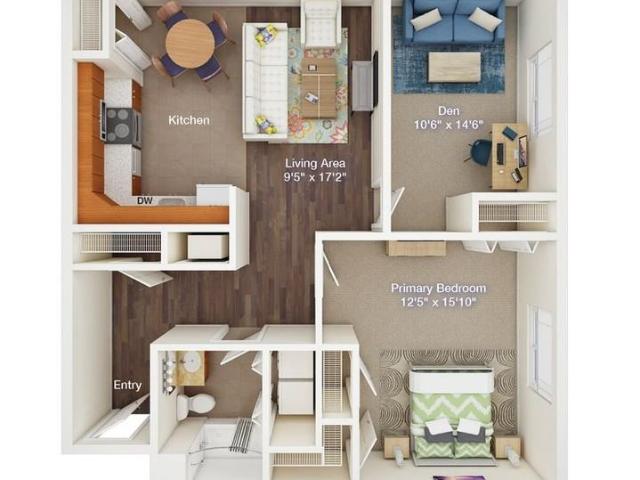 Chestnut Hill East 2 Bedroom Apartment for Rent at 2 Skiff St, Hamden, CT 06514