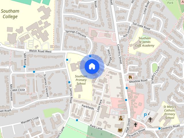 Chestnut Place, Southam