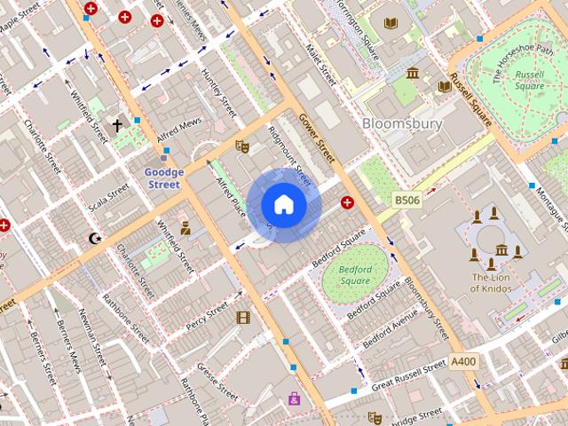 Chesterford House, Store Street, WC1E