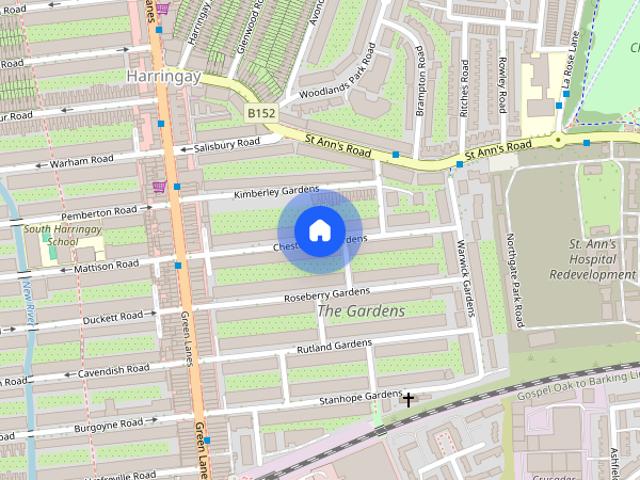 Chesterfield Gardens, Harringay, London, N4