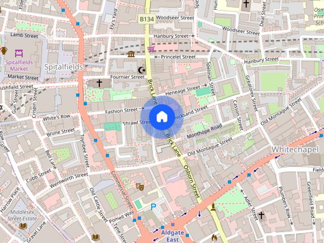 Chicksand Street, Brick Lane, London, E1