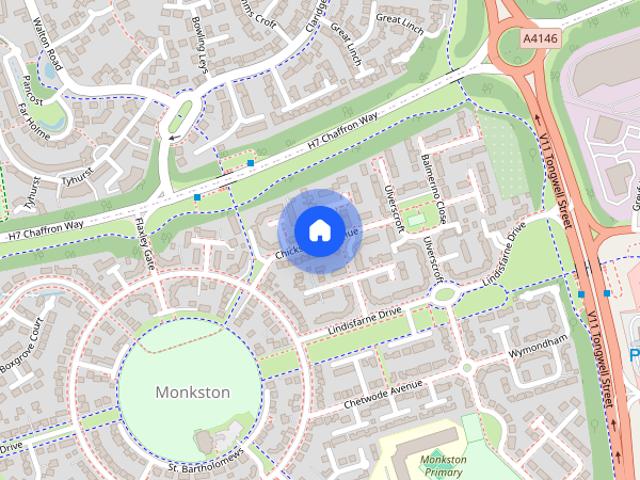 Chicksands Avenue, Monkston, Milton Keynes