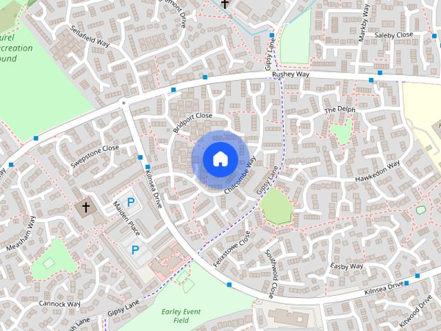 Chilcombe Way, Lower Earley, Reading, RG6