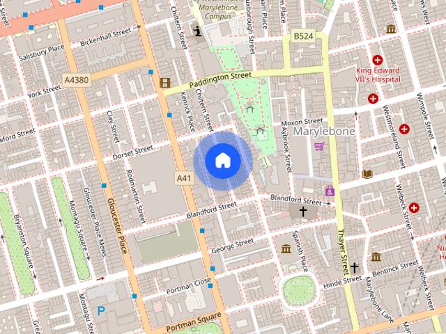 Chiltern Street, Marylebone, London, W1U