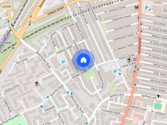 Chirkdale Street, Liverpool, Merseyside, L4