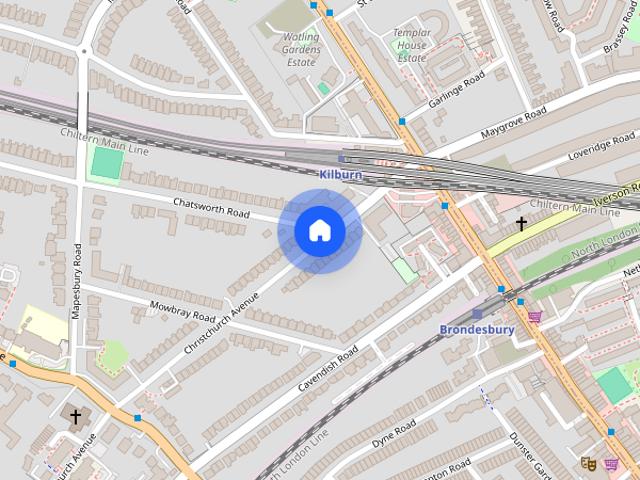 Christchurch Avenue, Brondesbury, London, NW6