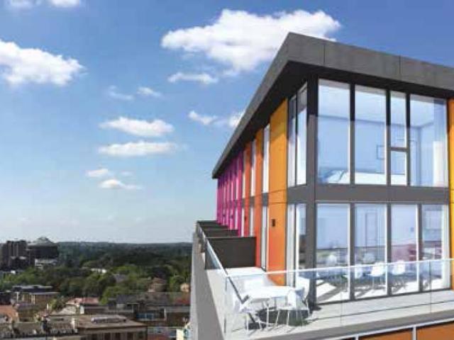 Christchurch Road, Bournemouth BH1 2 bed penthouse to rent £1,850 pcm £427 pw