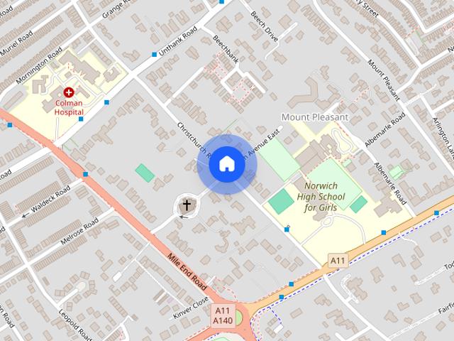 Christchurch Road,Norwich,NR2