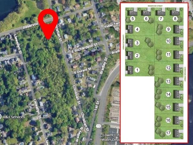 Christian St Lot,lowell, Plot For Sale