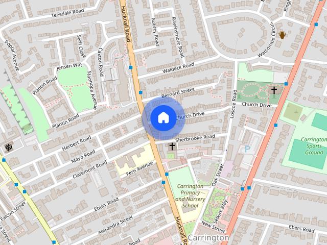 Church Drive, Carrington, Nottingham, Nottinghamshire, NG5