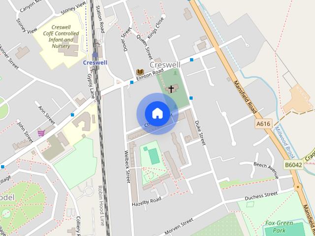 Church Street, Creswell, S80