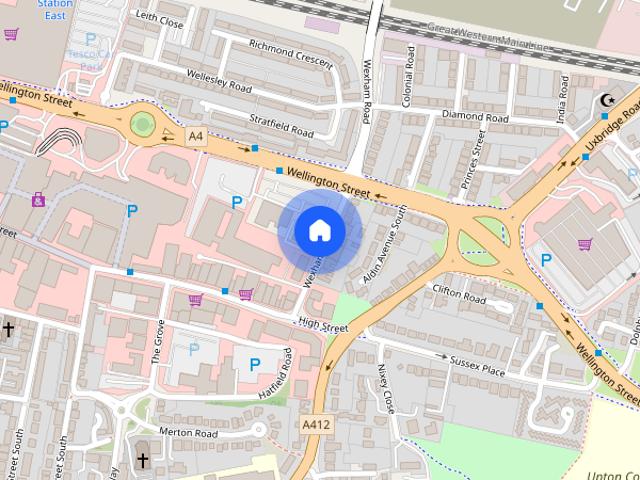 Church Street, Slough, Berkshire, SL1