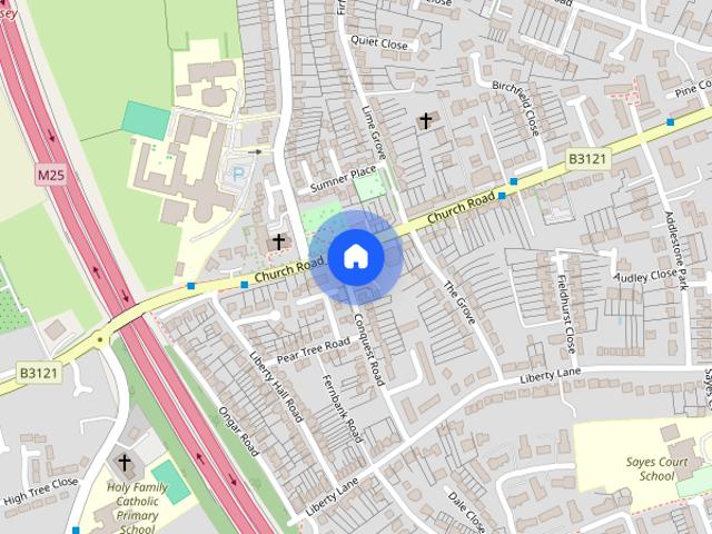 Church Road, Addlestone, Surrey, KT15