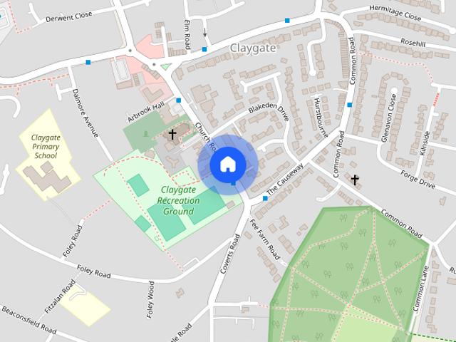 Church Road, Claygate, Esher