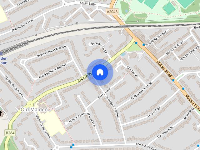 Church Road, New Malden, Worcester Park, KT4