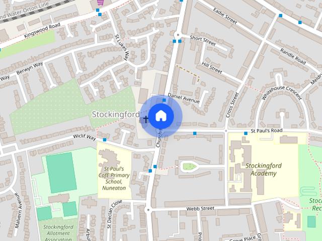 Church Road, Stockingford, CV10