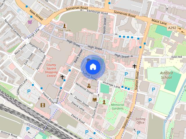 Church Yard, Ashford, Kent, TN23