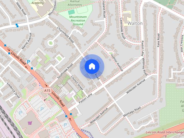 Churchfield Road, Peterborough, Cambridgeshire, PE4