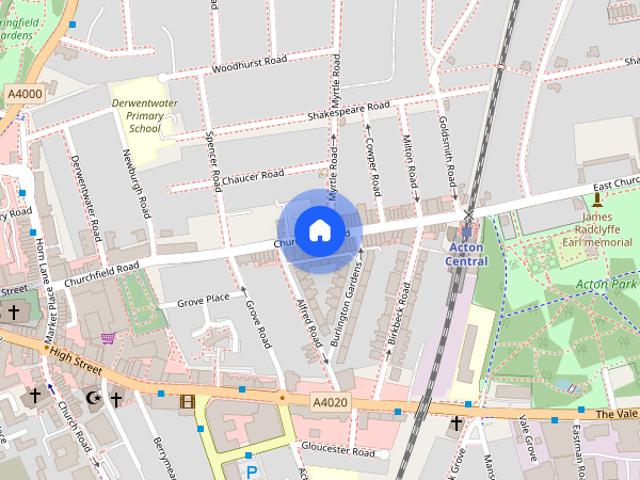 Churchfield Road, Poet's Corner, London, W3