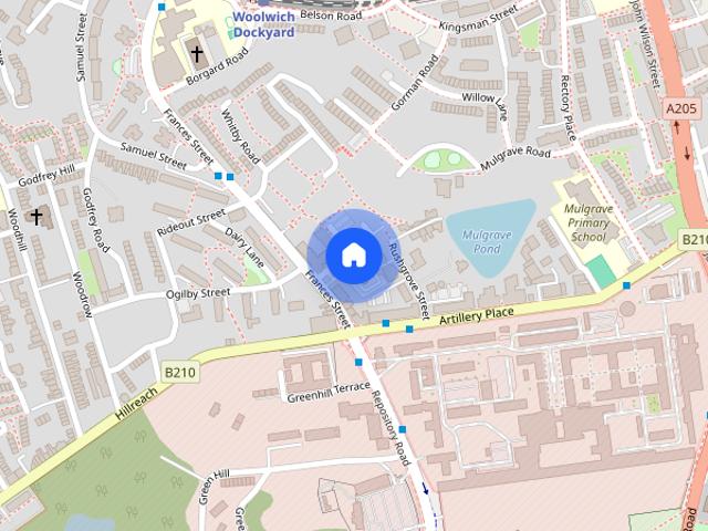 Churchill Court, Rush Grove Street, London