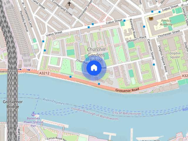 Churchill Gardens, Pimlico, London, SW1V