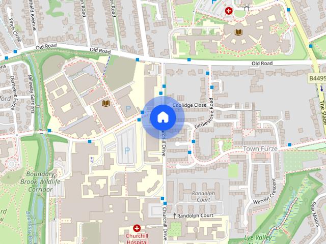 Churchill Drive, Oxford, Oxfordshire, OX3