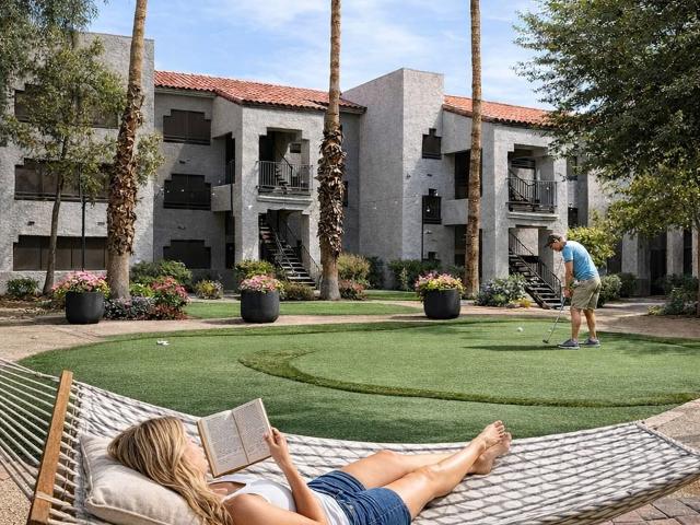 Cimarron Apartments 1 Bedroom Apartment for Rent at 151 E 1st St, Mesa, AZ 85201 Downtown Mesa